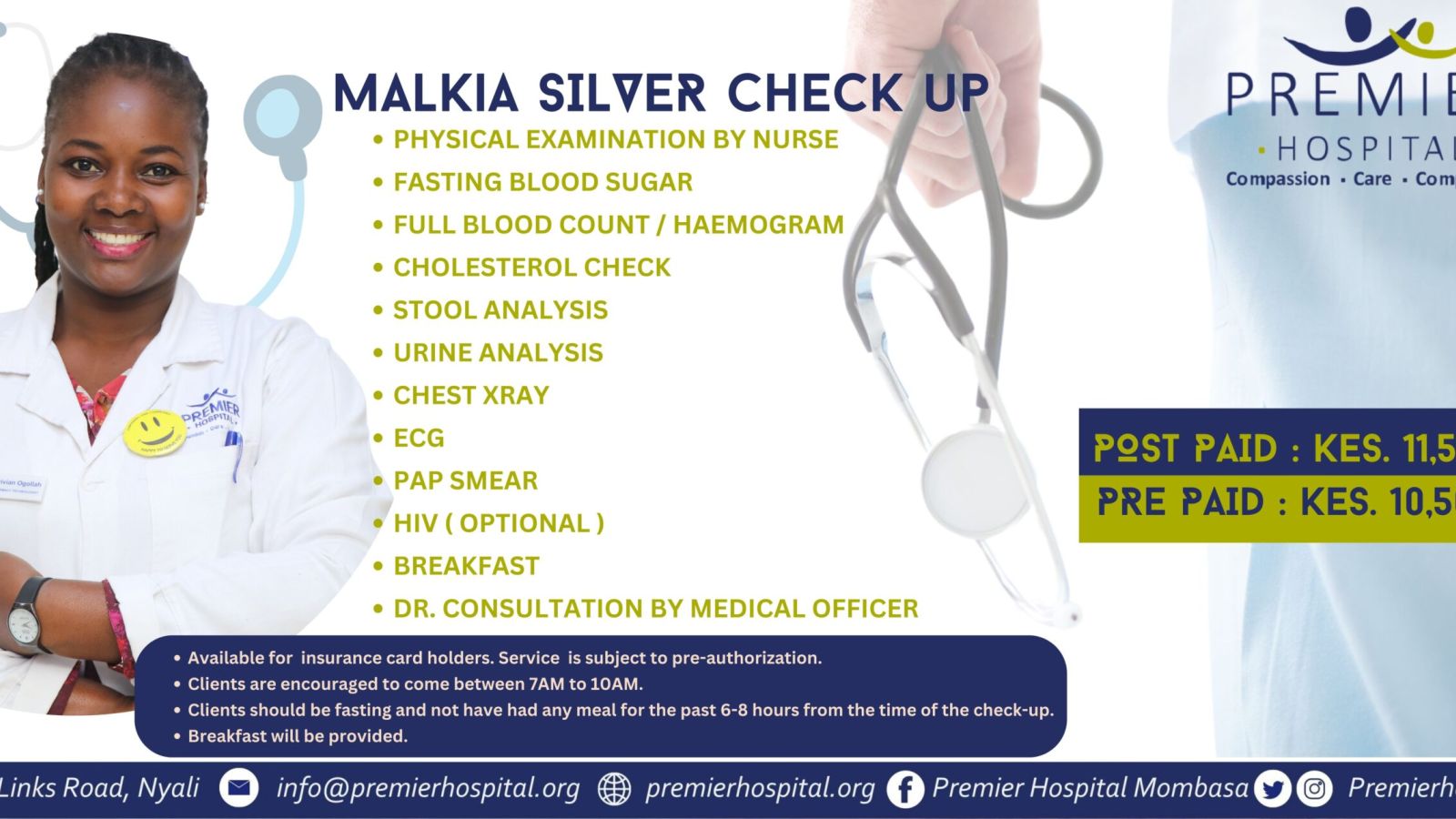 Wellness Packages - Premier Hospital