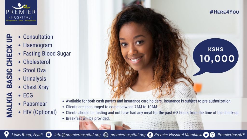 Malkia Basic Checkup - Premier Hospital